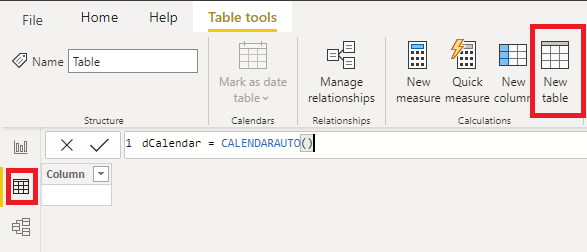 📆Power BI: How to Create an Automatic Calendar Table – 🙂My Easy B.I.