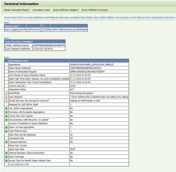 Step-by-Step Guide to SAP BW BEx Query SQL and Statistics – 🙂My Easy B.I.