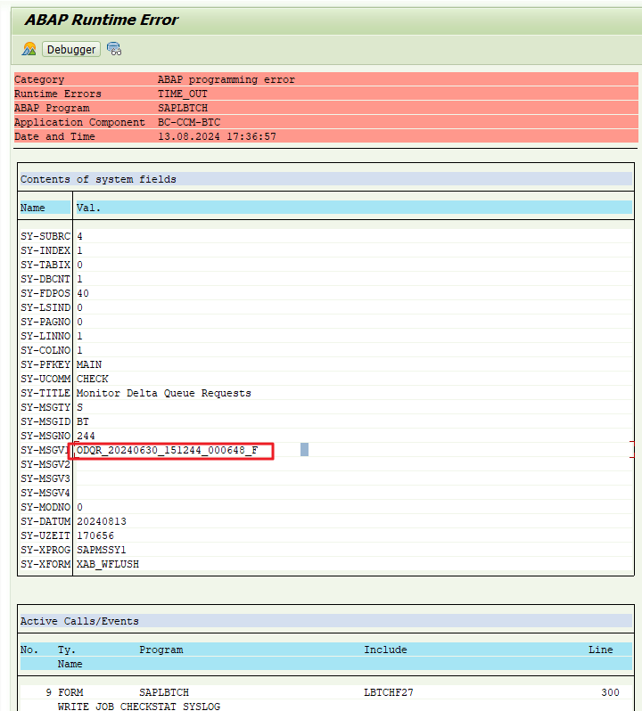 How to Fix the ODQ_CLEANUP Job Running Indefinitely in SAP ECC – 🙂My ...